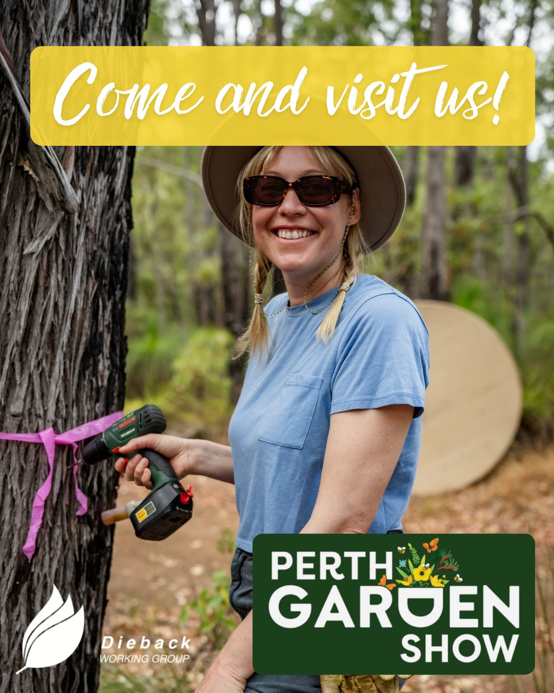 Perth Garden Show - come and visit us! - Dieback Working Group